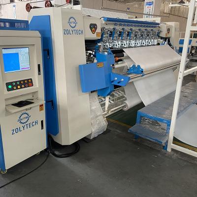 China High Speed Chain Stitch Computerized Quilting Machine For Mattress 25.4mm Needle Distance for sale