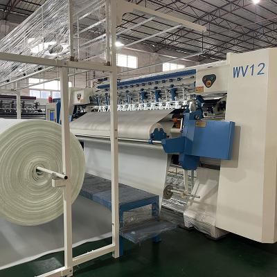 China Mattress Border Machine 10KW Computerized Quilting System Automatic Industrial Quilting Machine  80mm Thickness for sale