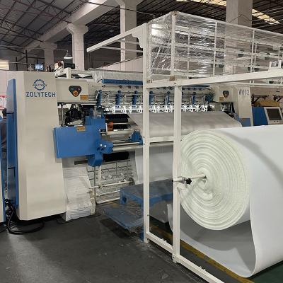 China Automatic Computerized Quilting Machine 80mm Thickness Mattress Border Machine 10KW for sale