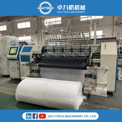 中国 ZOLYTECH ZLT-YS-64の複数の針マットレスおよび毛布のための機械キルトにする機械を作るキルトにする機械マットレス 販売のため