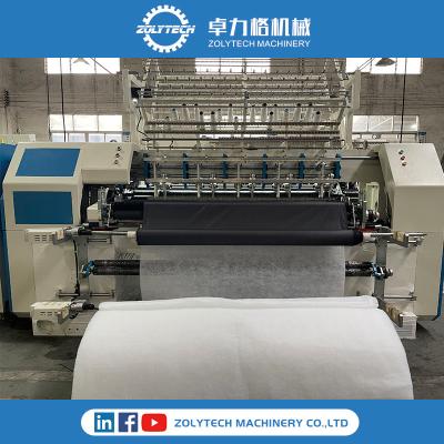 China ZOLYTECH mattress making machine multi-needle quilting machine quilting machine for mattresses and blankets for sale