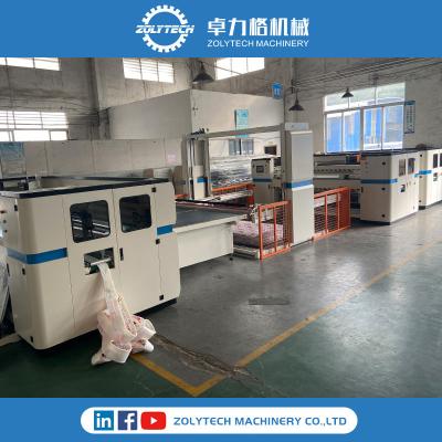 Китай Система тюфяка служа фланцем подшивая панель системы ZOLYTECH ZLT-HM автоматическую подшивая машину продается