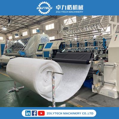 中国 チェーン ステッチ キルトにする機械サーボ モーター キルトにする機械多針キルトにする機械ZOLYTECH 販売のため