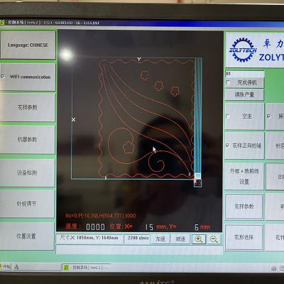 China ZOLYTECH 3000rpm High Speed Single Needle Quilting Machine Used Mattress Machine ZLT-DZ1 DURKOPP ADLER Head for sale