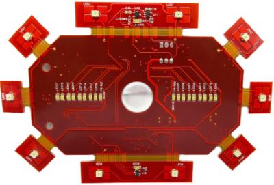 China 1oz FPC Circuit Board Thickness 1.6mm HASL Surface Finish Flexible Printed Circuit for sale