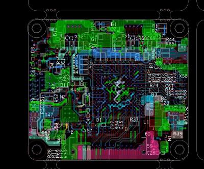 China Precision Multilayer Curcuit Board With Min. Via Hole 0.15mm And 0.1mm Layers Misalignment for sale