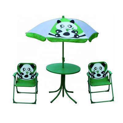 China garden four set kid's folding beach chair with umbrella for sale