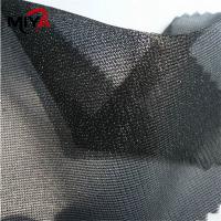China PA Double Dot Warp Knitting Woven Fusing Interlining 100% Polyester for sale