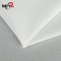 China Durability Stretch Polyester Woven Fusible Interlining Elastic for sale