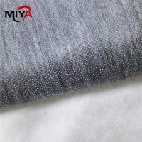 China Double Dot Non Woven Fusing Interlining Thermal Bond Polyester for sale