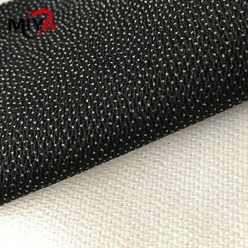 100% Polyester Water Jet Woven Fusible Interlining Shrink Resistant