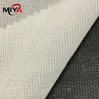 China Durability Stretch Polyester Woven Fusible Interlining Elastic for sale