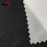 China Polyester Woven Fusing Interlining 33GSM 150cm Width for sale