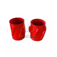 China Spiral Vane Bow Spring Centralizer API 10D Standard Well Drilling Casing for sale