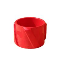 China API 10D Bow Spring Casing Centralizer Integral Steel Non Welded Hinged 9 5/8 Inch for sale
