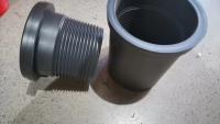 China API Drill Pipe Thread Protector 2-3/8 to 4-1/2 Inch HDPE Steel NUE EUE for sale