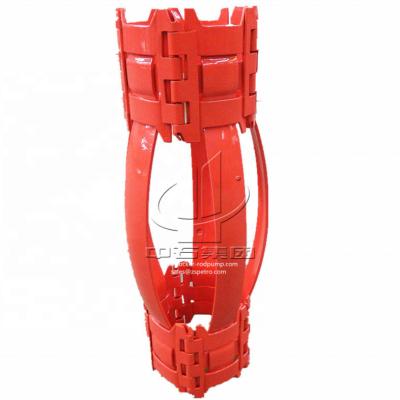 Hinged Bow Spring Centralizer Non Welded Single Crest Casing Centralizer