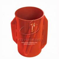 China Solid Body Welded Spiral Vane Centralizer with 3-5mm Wall Thickness and 650mm Height for Oil Well Operations for sale