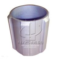 China Aluminium Alloy Solid Rigid Body Straight Vane Casing Centralizer 660mm Largest Diameter 3-5mm Wall Thickness for sale