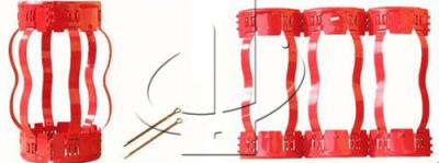 中国 半硬式の蝶番を付けられた非溶接されたセントラライザーの二重頂上の特徴 販売のため