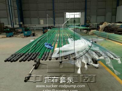 China H2S het Bestand geplateerde chroom van Structuur Subsurface Suker Rod Pump for sale