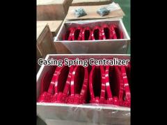 Customized Color Rigid Bow Spring Centralizer For Casing Usage