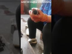 Polished High Strength Steel Rod Steel Sucker Rod Coupling 3ft Length