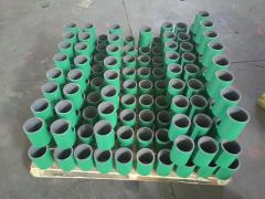 Pezzi di ricambio d'acciaio d'ottone api 5CT del giacimento di petrolio dell'accoppiamento del grado della lega