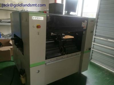 China Automatic yamaha yv100x pick and place machine 4 flight nozzles yamaha machine smt for sale