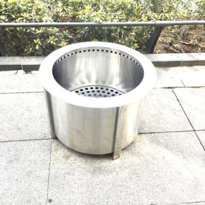 Cina Stufa all'aperto a 22 pollici del falò degli ss 304 del pozzo che non dà fumo portatile del fuoco in vendita