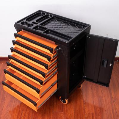 Cina 7 la chiusura resistente del carrello 700lbs della cassetta portautensili del cassetto gira acciaio inossidabile in vendita