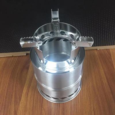 Cina Ash Free Smokeless Fire Stove a 3 pollici, stufa all'aperto che non dà fumo di acciaio inossidabile in vendita