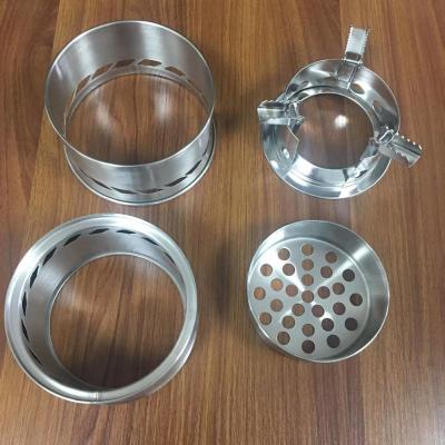 Cina Ash Free Smokeless Fire Stove a 3 pollici, stufa all'aperto che non dà fumo di acciaio inossidabile in vendita