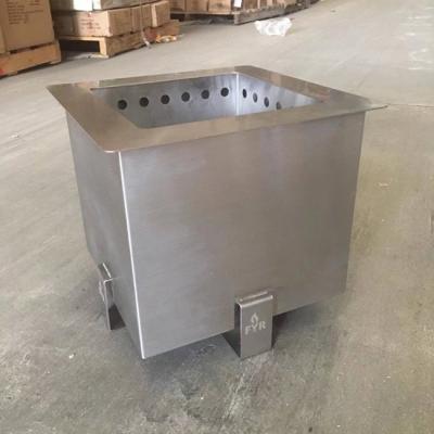 Cina Bruciatore a 13 pollici del ceppo di Pit Stainless Steel Smokeless del fuoco all'aperto a 13 pollici in vendita