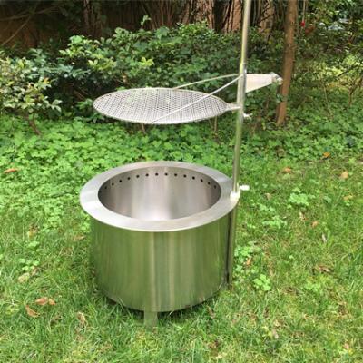 Cina Fuoco a 14 pollici a 22 pollici Pit And Grill della stufa che non dà fumo portatile di legno in vendita