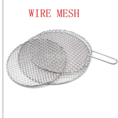 Cina BARBECUE rotondo di campeggio di acciaio inossidabile di Mesh Anti Corrosion 350mm della griglia del barbecue in vendita