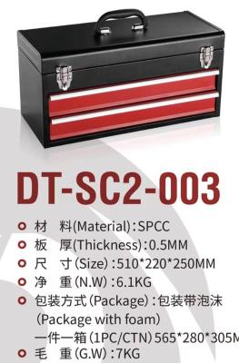 China 2 de Dooskarretje van het laden Op zwaar werk berekend Hulpmiddel met Handvat dt-sc2-003 de Doos van de Hulpmiddelkar Te koop