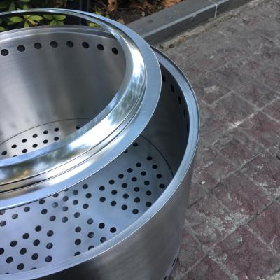 Cina Fuoco a 18 pollici di campeggio Pit Stainless Steel della stufa che non dà fumo del fuoco del BARBECUE in vendita