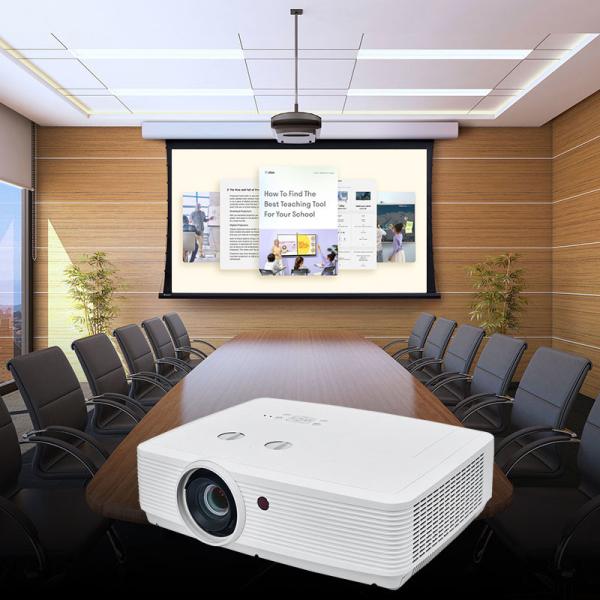 Quality 3LCD Standard Digital Multimedia Projector WUXGA 5500 Lumens For Bright Vibrant Image for sale