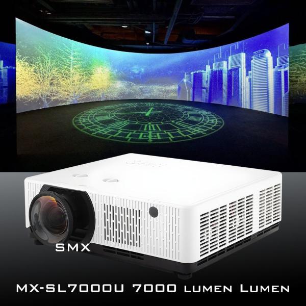 Quality 7000 Lumens Large Venue Short Throw Laser Projector Built In 16W Speaker for sale