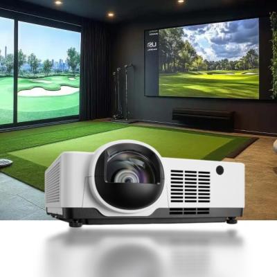 China 6000 Lumen Short Throw Laser Projector for Indoor Golf Simulator Experience for sale