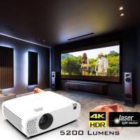 Quality 5200 Lumens Bright Laser Projector With 4K Enhancement And 30000 Hour Lifetime for sale