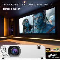 Quality Long Lifetime 4800 Lumen 4K Laser Projector With Laser Light Source For Energy for sale