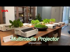outstanding brightness of 3700 lumens short throw laser projector with xga resolution