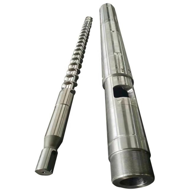 High Quality Bimetallic Single Tmc Injection Molding Machine Two Metal Screw Barrel