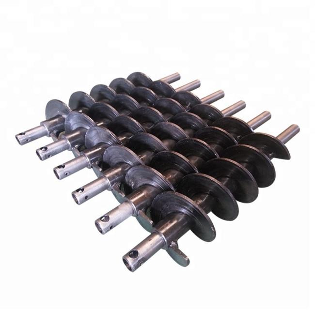 High Quality OEM Custom Stainless Steel Pellet Stove Auger Screw Manufacturer