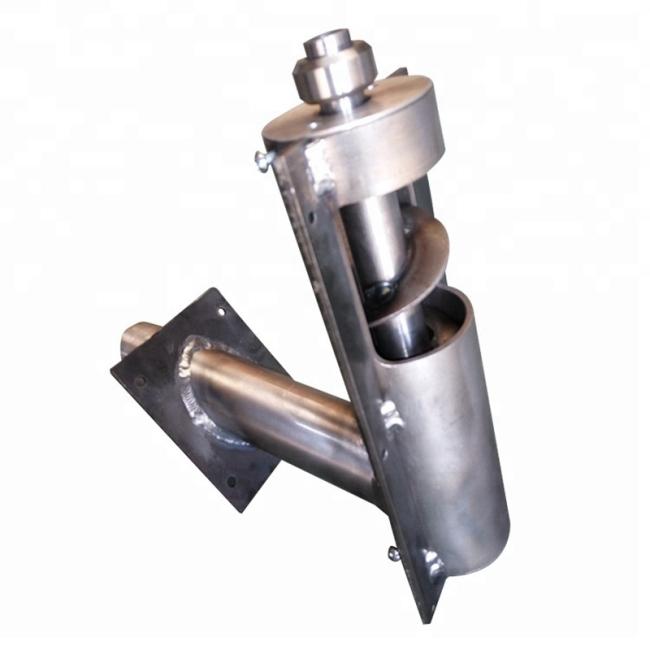 High Quality OEM Custom Stainless Steel Pellet Stove Auger Screw Manufacturer