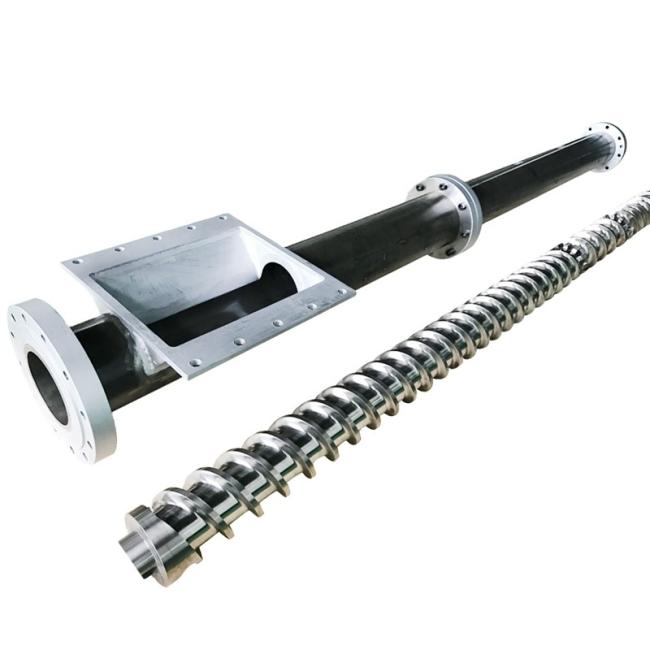 OEM Custom Professional Injection Extrusion Single Screw Barrel for Granulation Extruder Machine