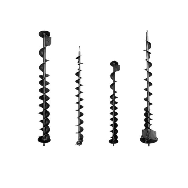 OEM Custom Rice Harvester Auger Screw Stainless Steel Drill Shaft