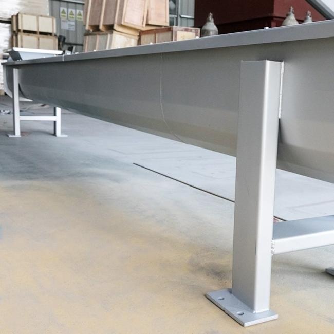 OEM Custom Grain Sludge Conveying Carbon Steel Screw Conveyor